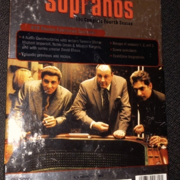 Other | The Sopranos Complete Season 4 Dvd | Poshmark
